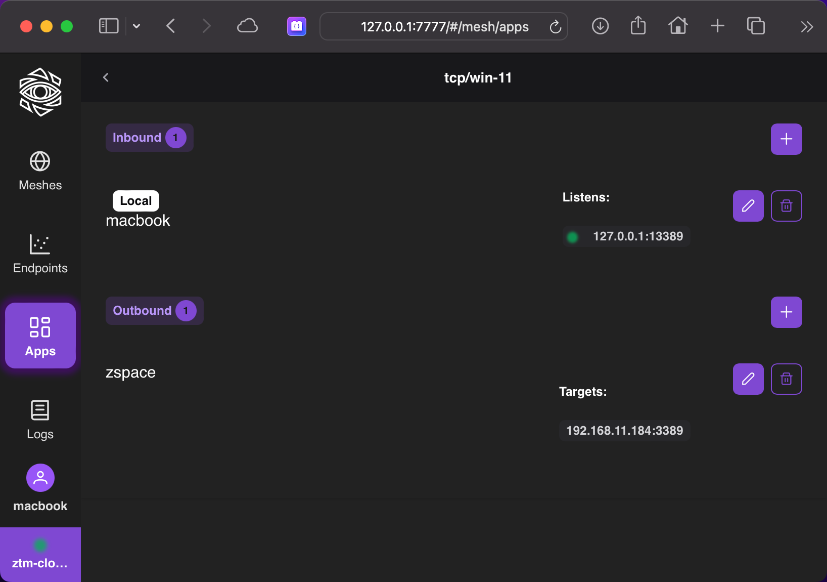 使用 ZTM 增强极空间 NAS 的远程访问能力